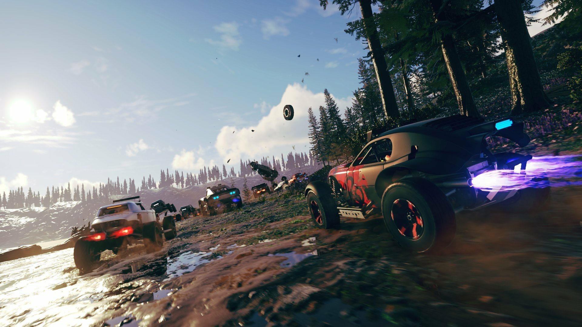 Intense Off-Road Racing Action HD Wallpaper - Onrush Game