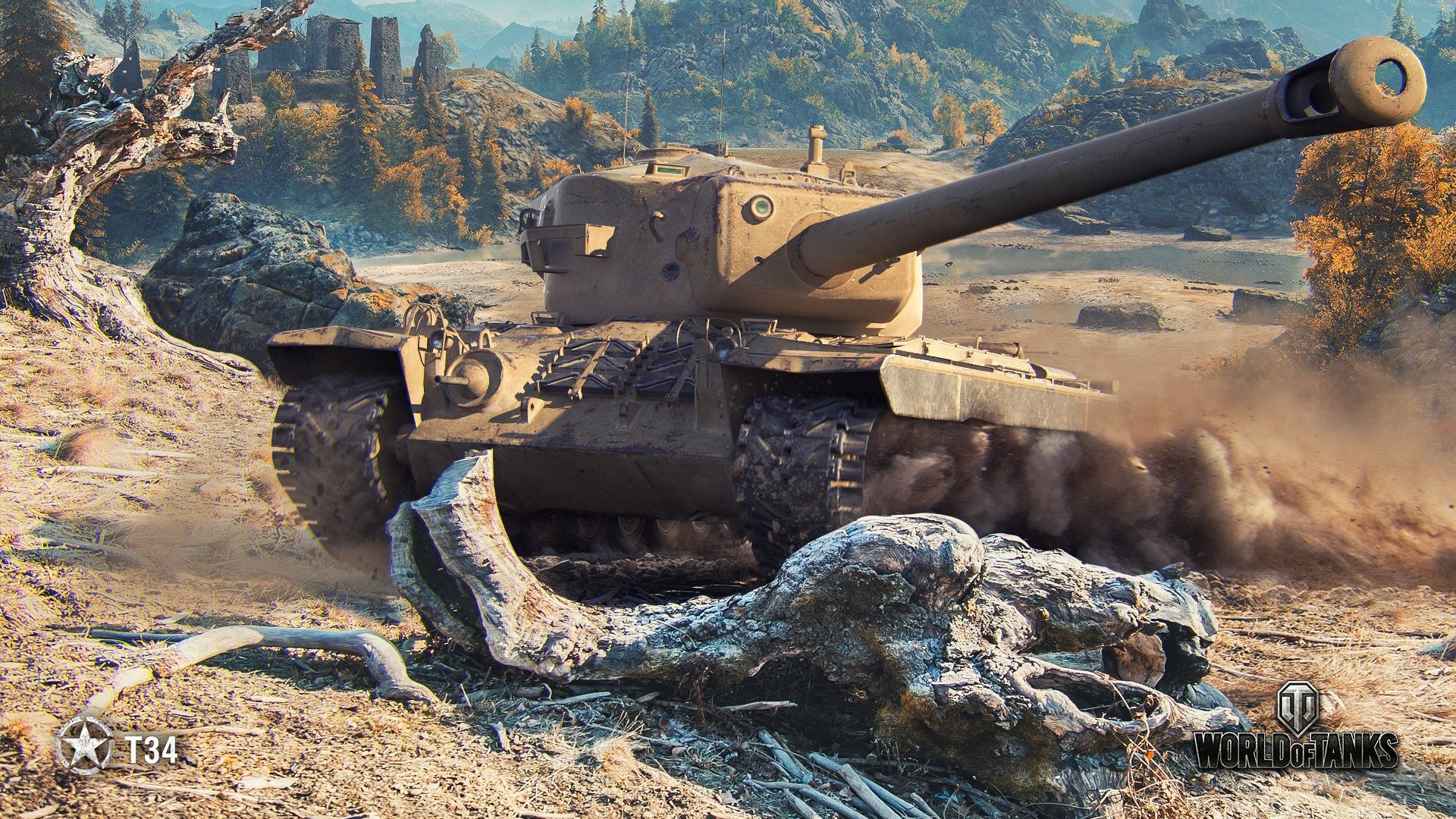Download Tank T-34 Video Game World Of Tanks HD Wallpaper