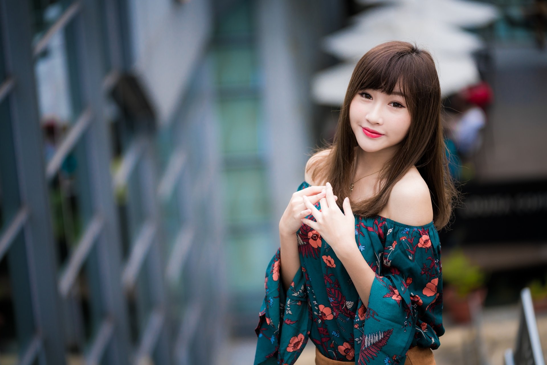 Download Brunette Depth Of Field Lipstick Model Woman Asian 4k Ultra Hd