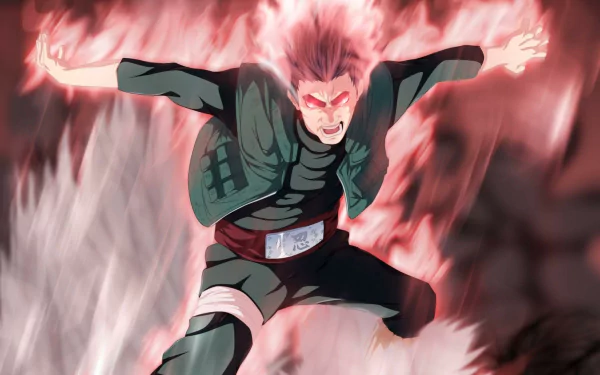 Might Guy Eight Gates HD Wallpaper by HikariNoGiri