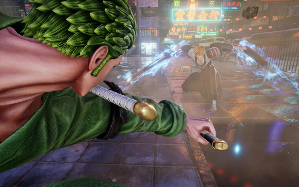 HD Zoro & Luffy in Jump Force by Dimas Raviandra