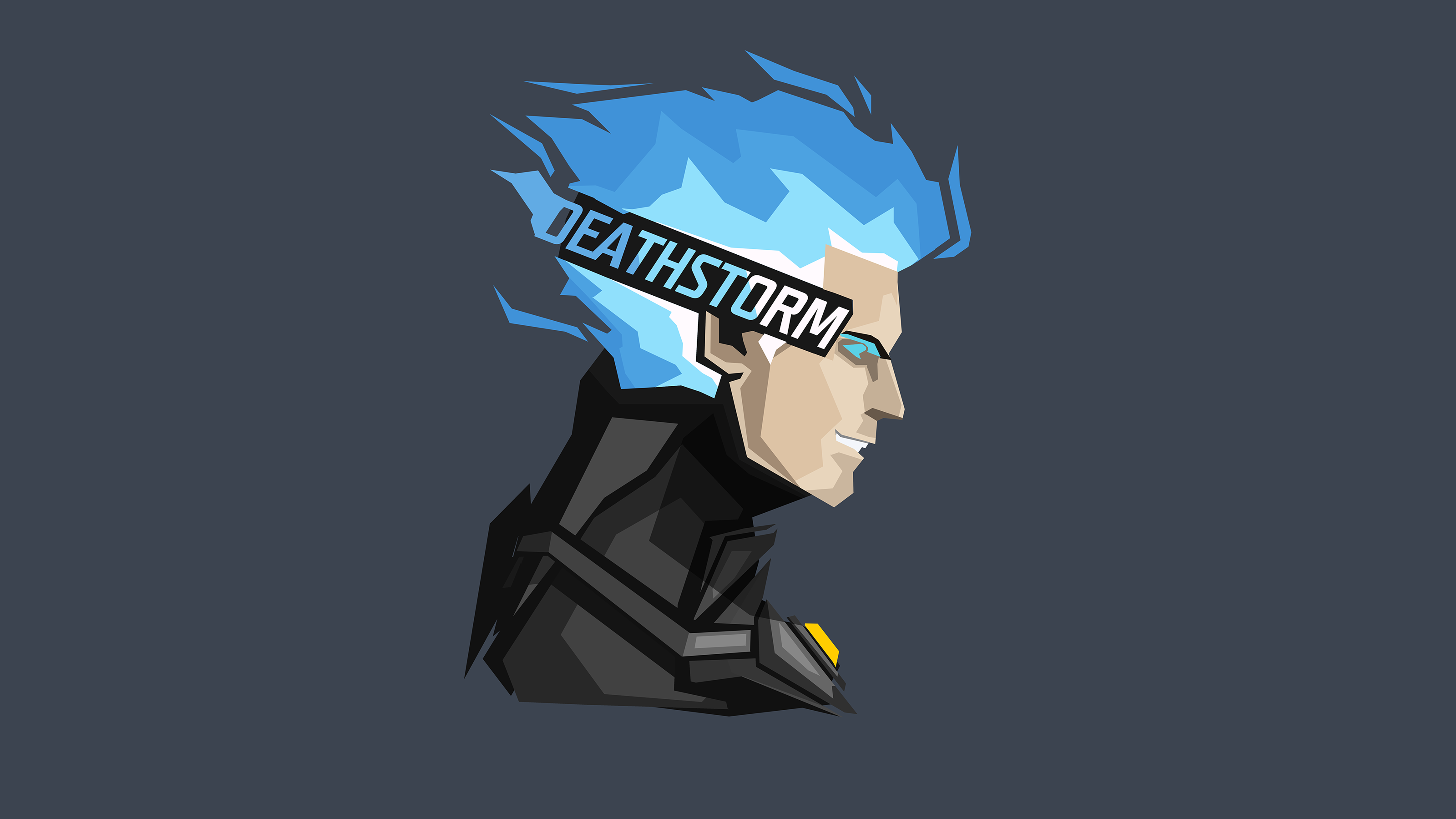 Download Comic Deathstorm 8k Ultra HD Wallpaper by BossLogic