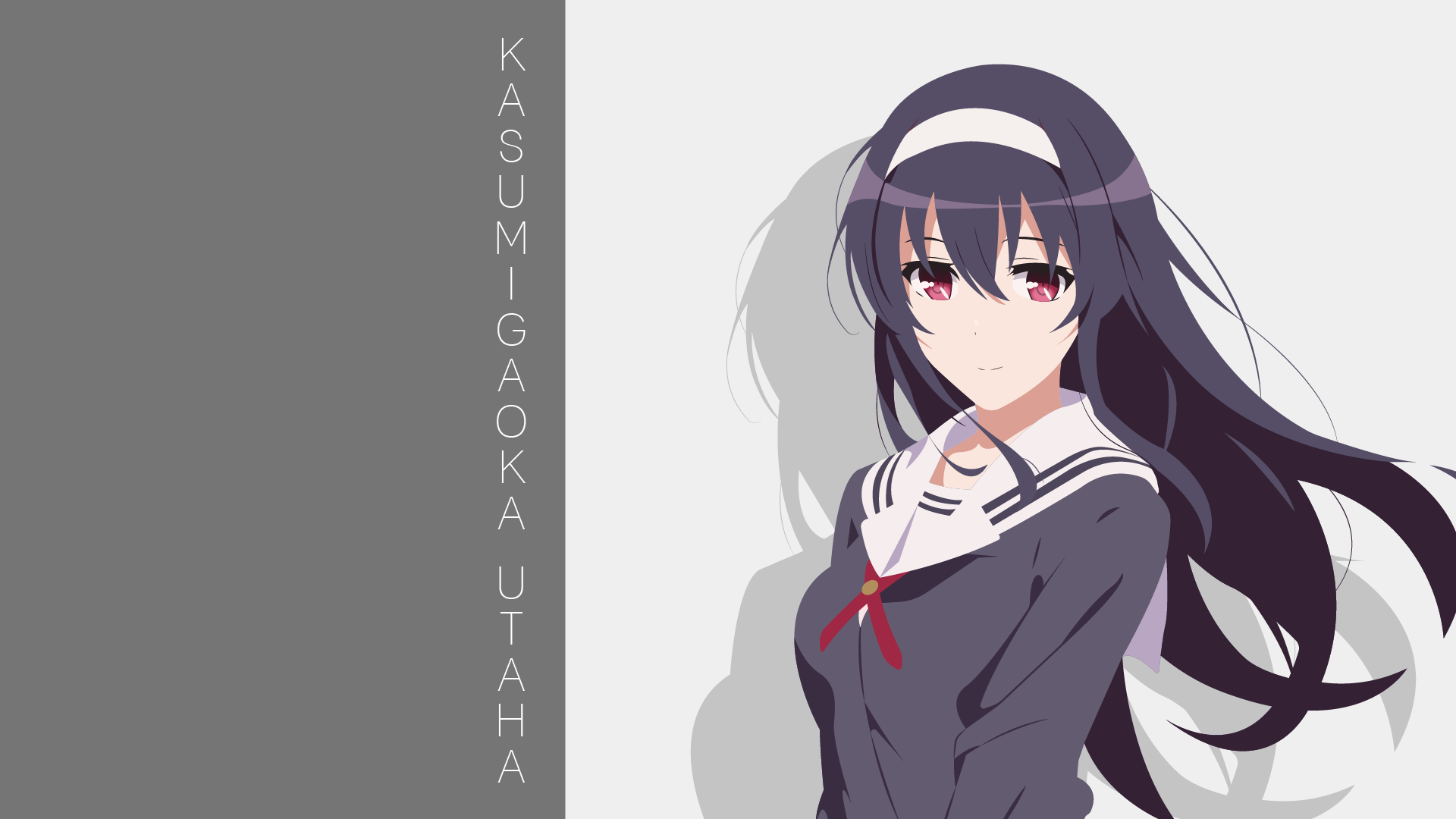 Utaha Kasumigaoka HD Wallpaper - Saekano Anime Art by JordanVz