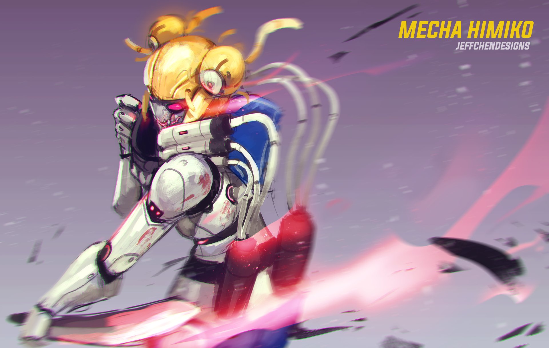 4K Ultra HD Mecha Himiko Toga - My Hero Academia Wallpaper by Jeffrey Chen