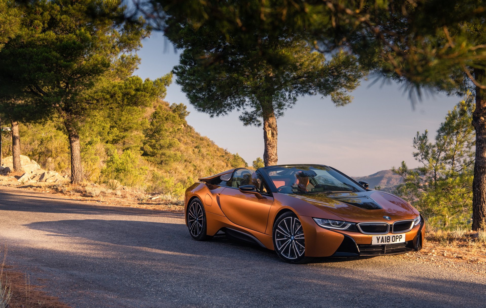 Download Supercar Orange Car Car Bmw Vehicle Bmw I8 4k Ultra Hd