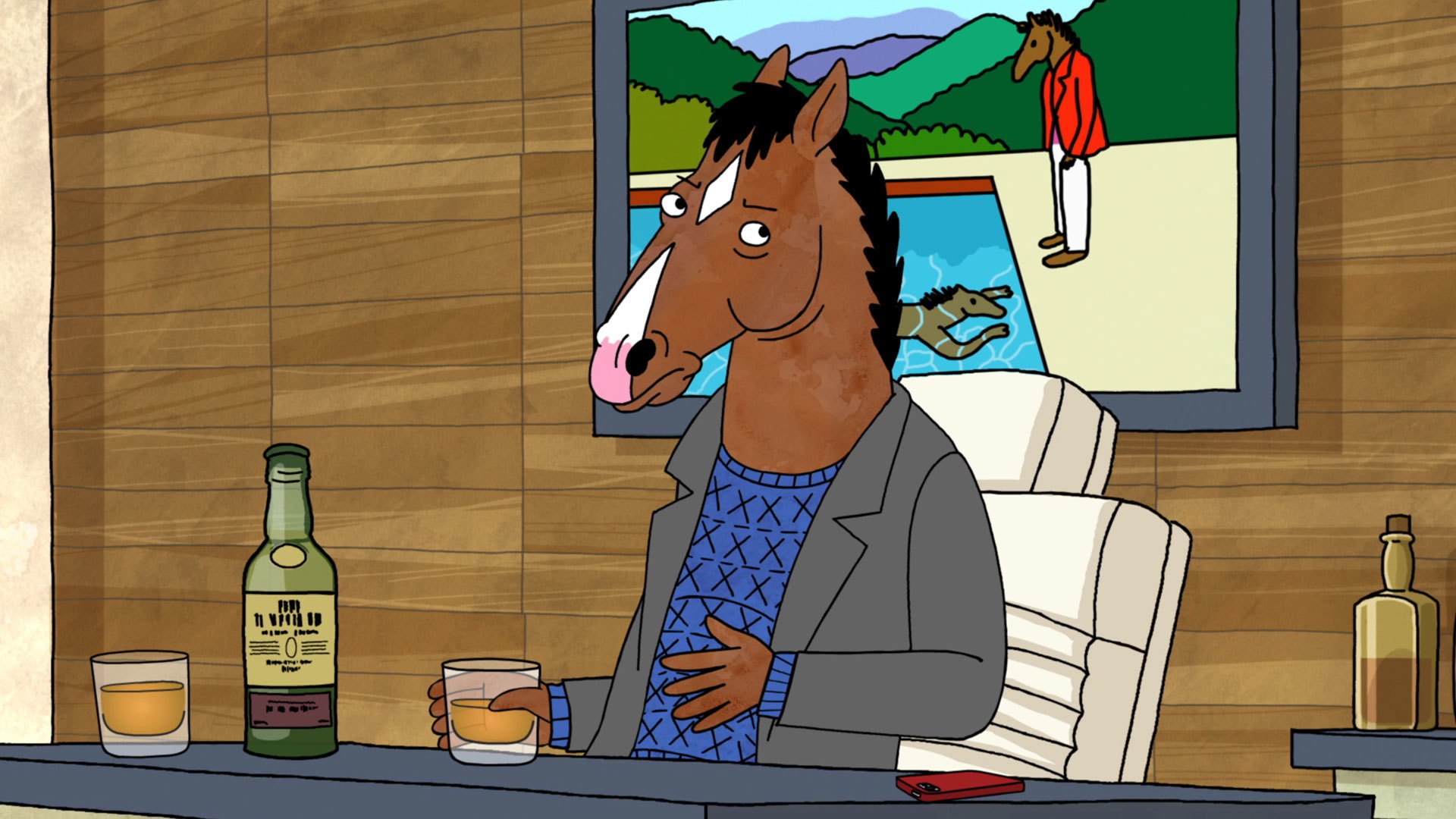 Download TV Show BoJack Horseman HD Wallpaper