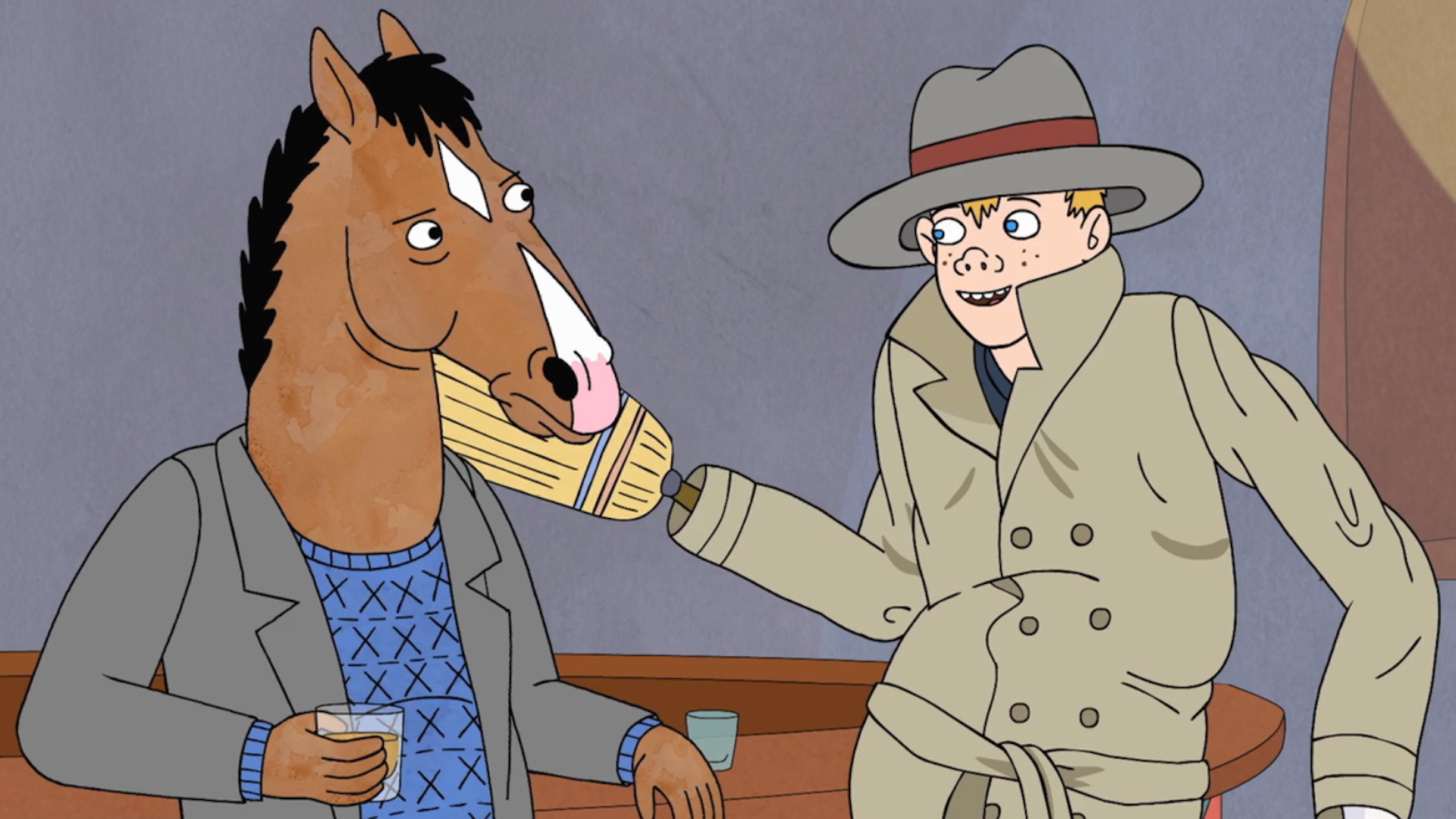 Download TV Show BoJack Horseman HD Wallpaper | 1920x1080 | Wallpaper Abyss
