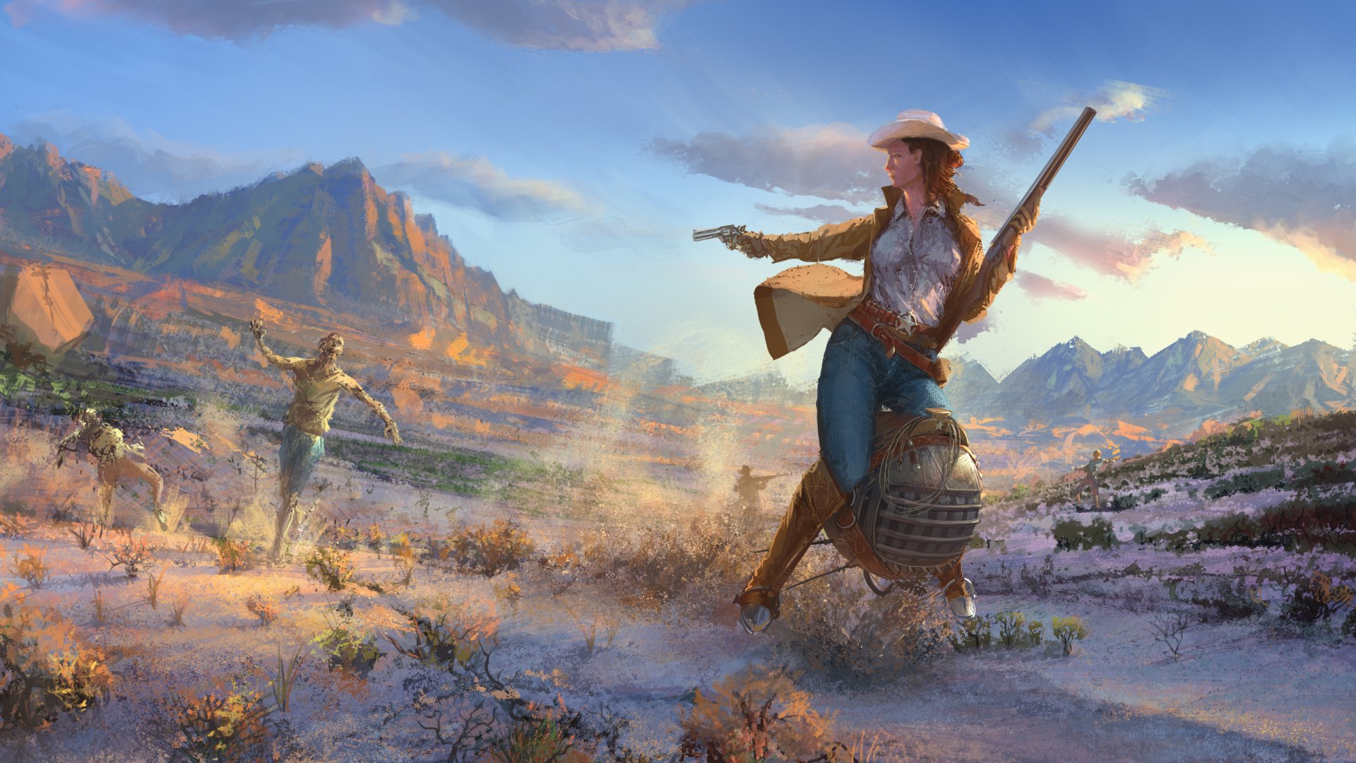 Fallout Frontier: Cowgirl vs. Undead in a Rugged Zombie Wasteland HD ...