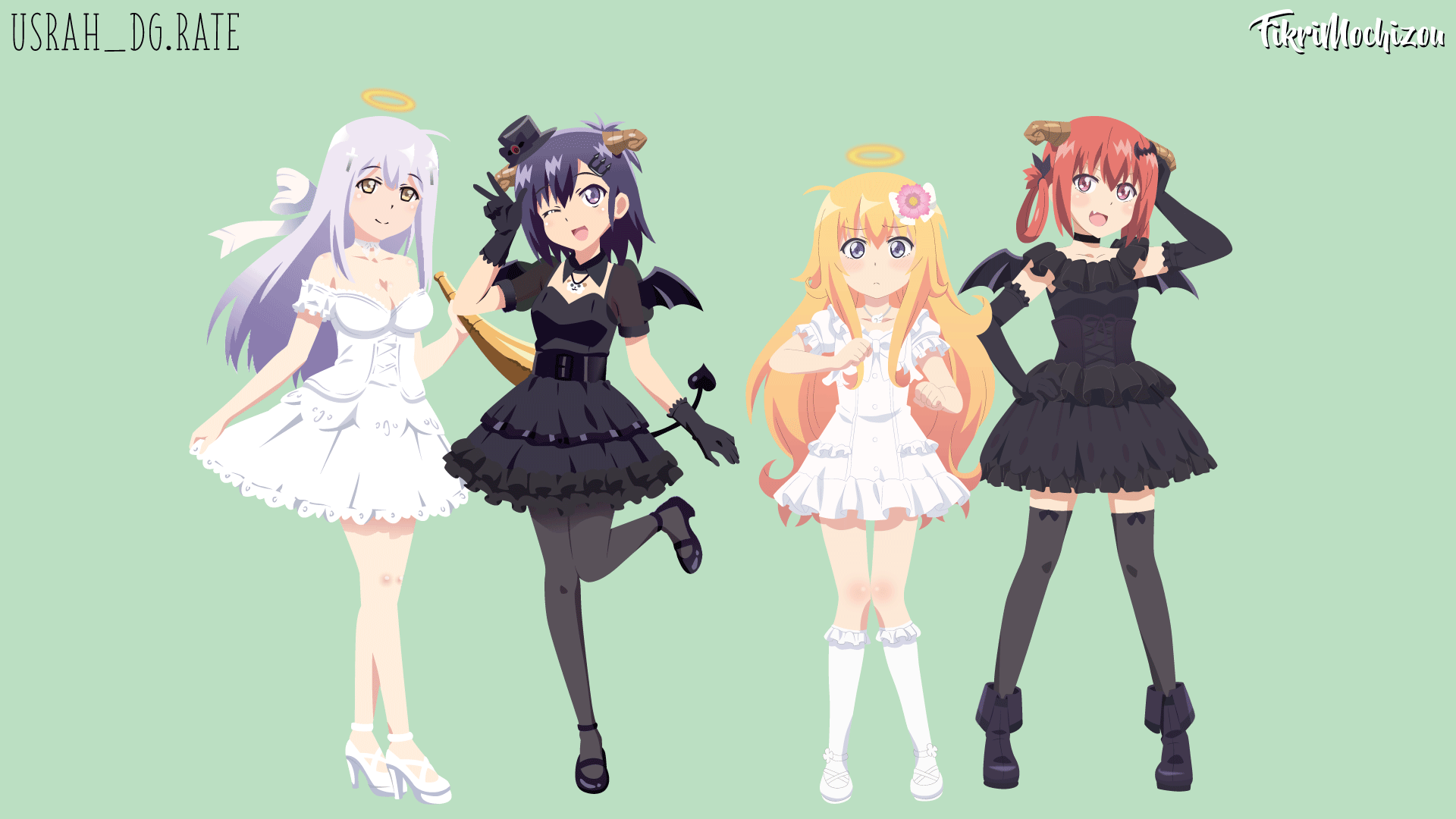Download Vignette Tsukinose April Satanichia Kurumizawa McDowell Raphiel Shiraha Ainsworth ...