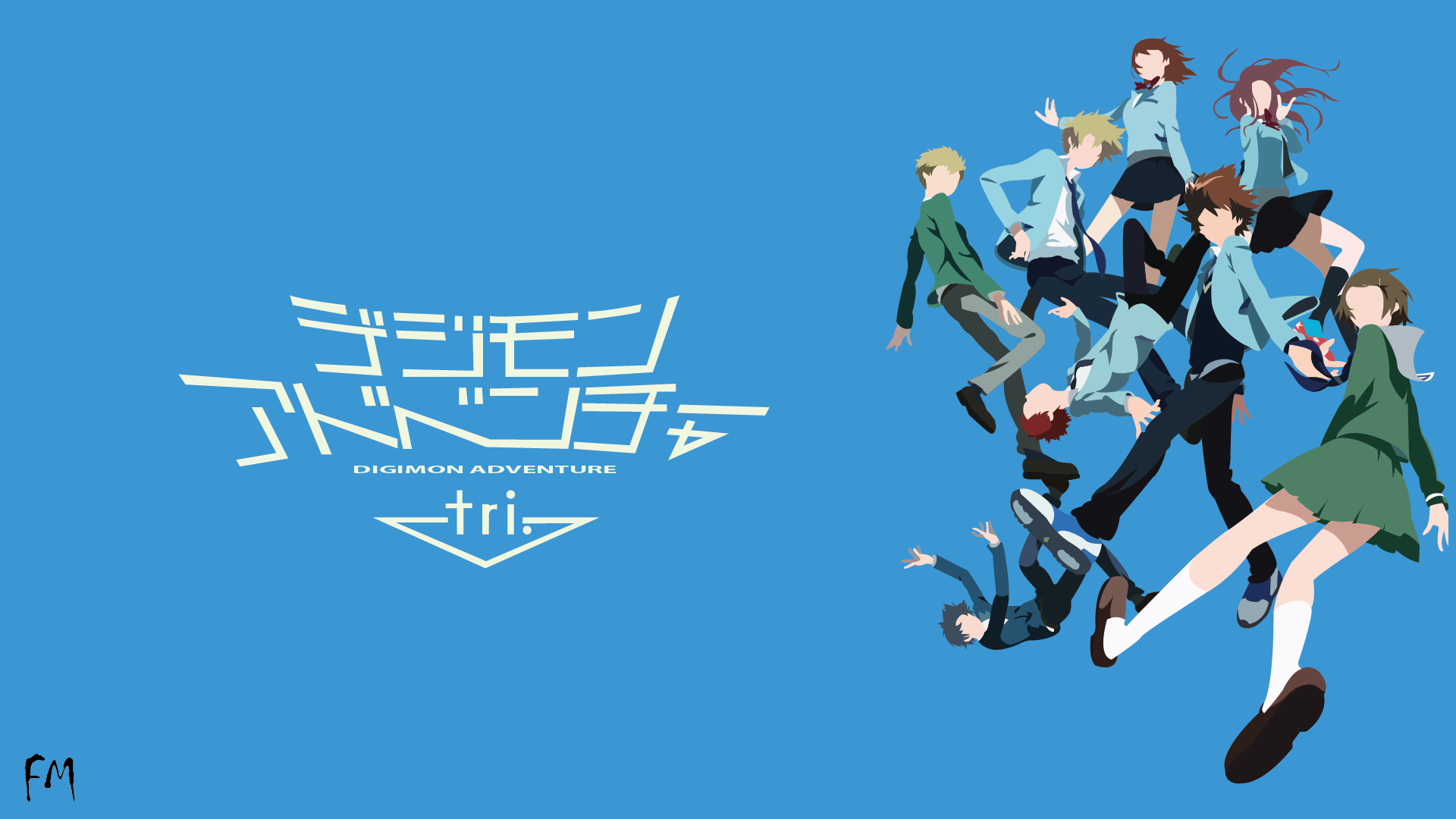 Download Anime Digimon Adventure Tri. HD Wallpaper by Muhammad FIkri