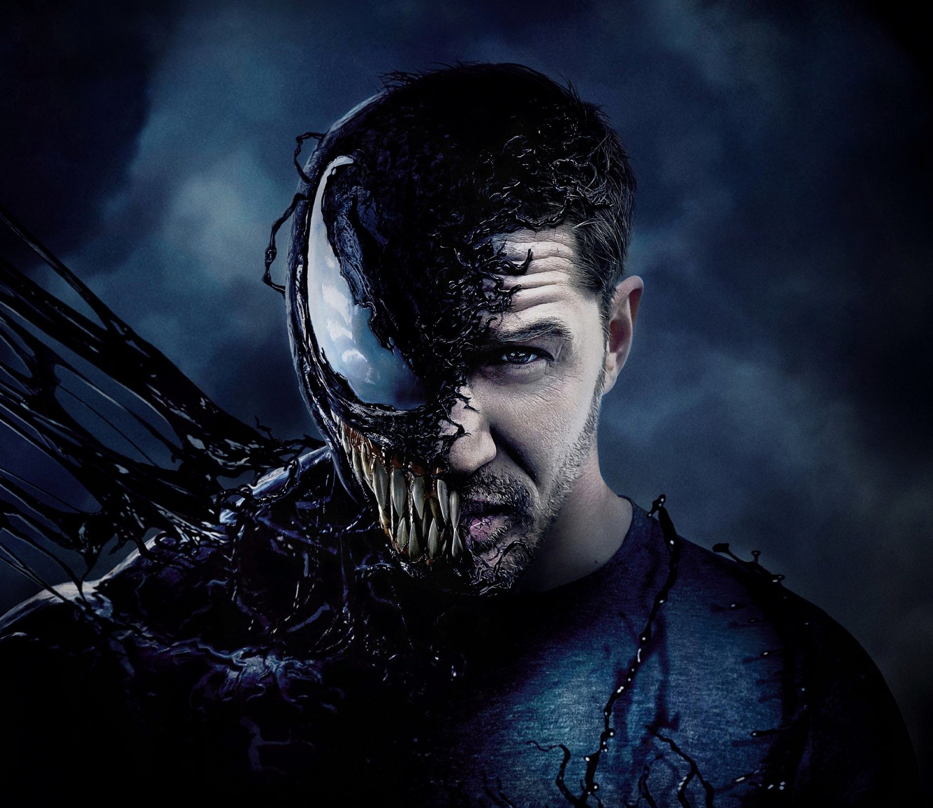 Venom HD Wallpaper Featuring Tom Hardy – Dark Movie Icon