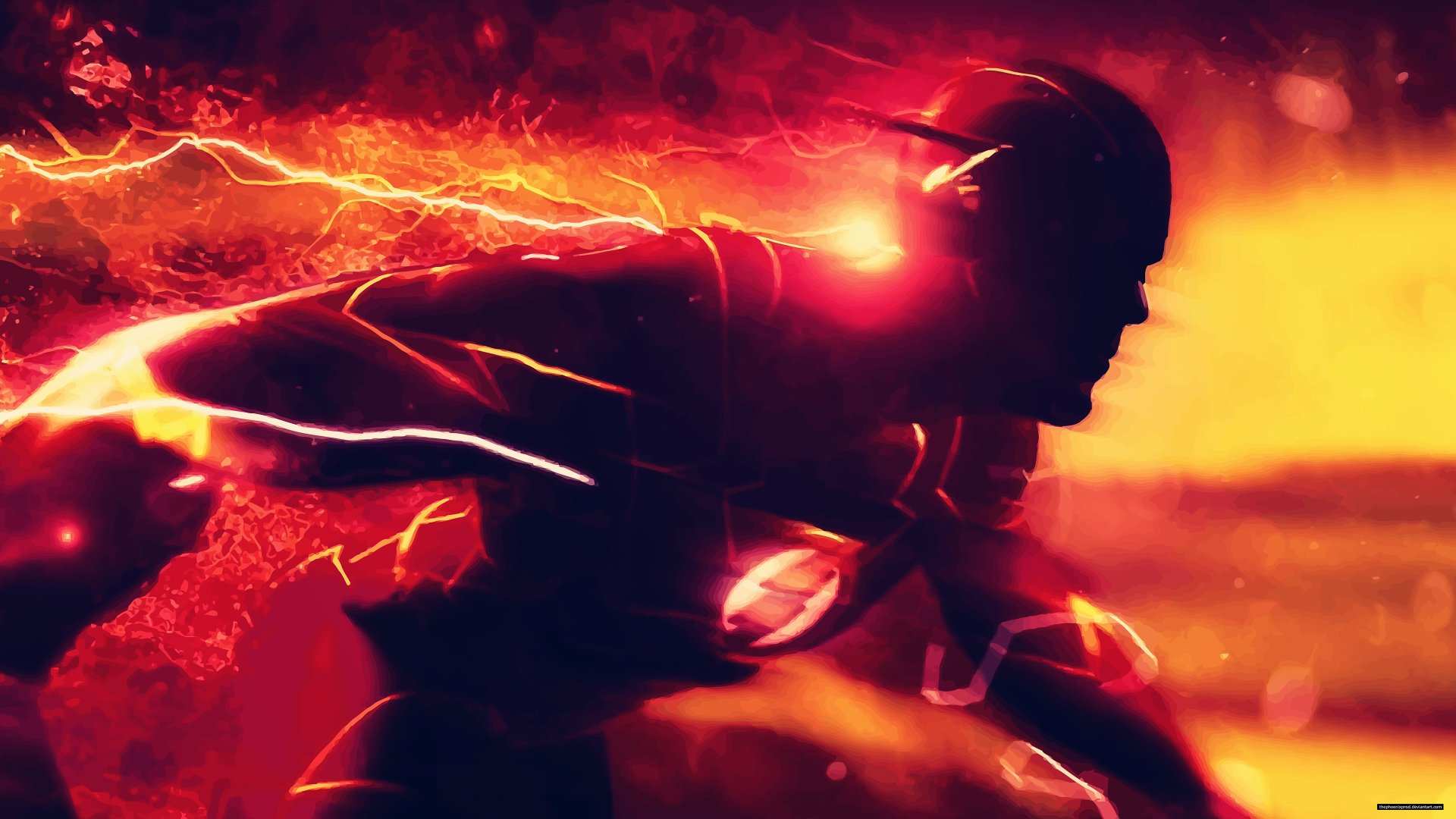 Download Comic Flash 4k Ultra HD Wallpaper