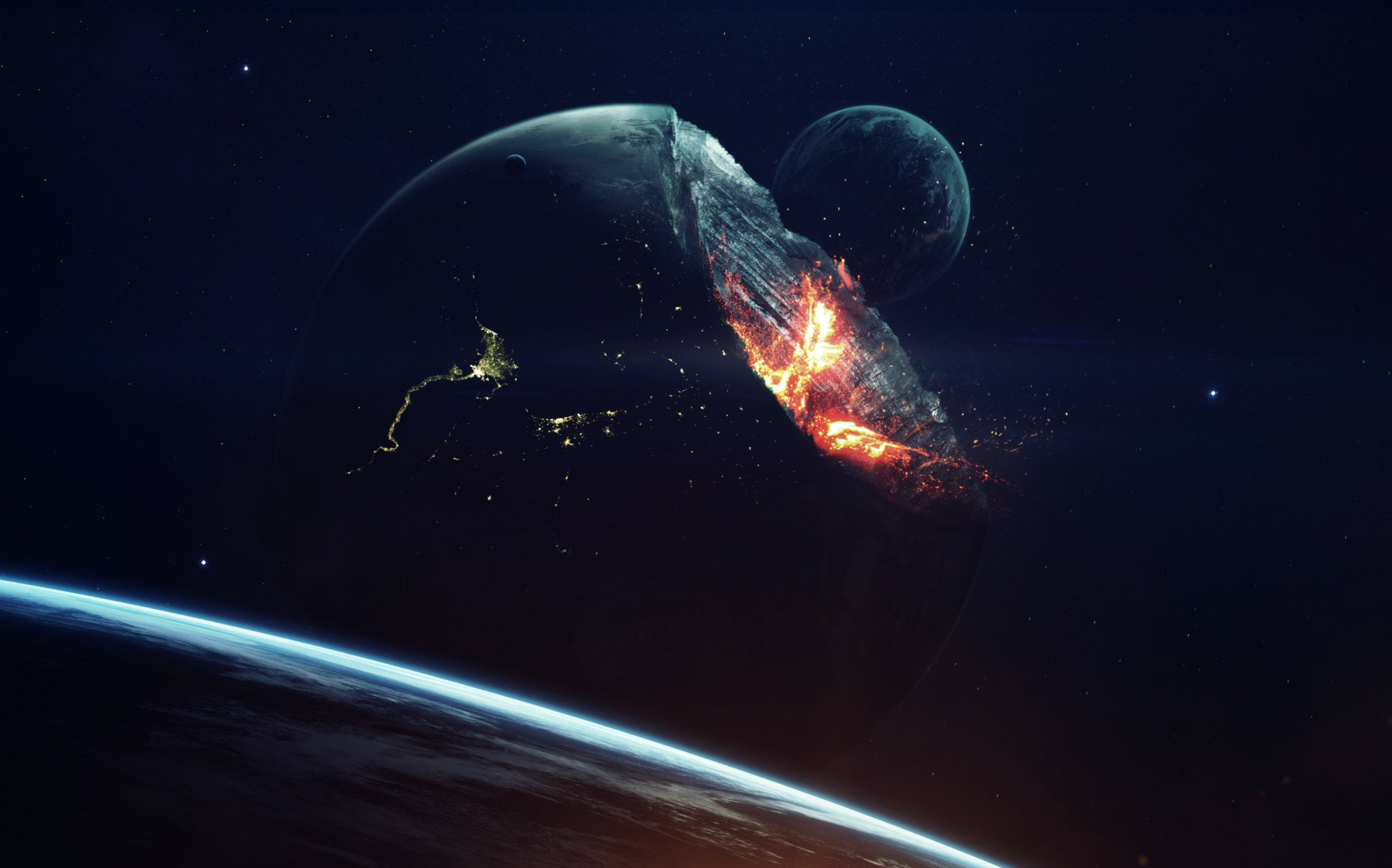 Download Sci Fi Apocalyptic HD Wallpaper by Vadim Sadovski