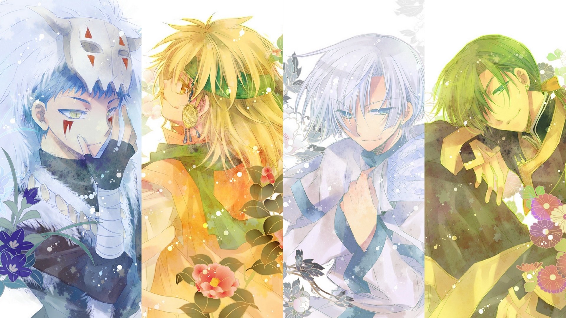 Yona of the Dawn HD Anime Wallpaper: Legendary Warriors United