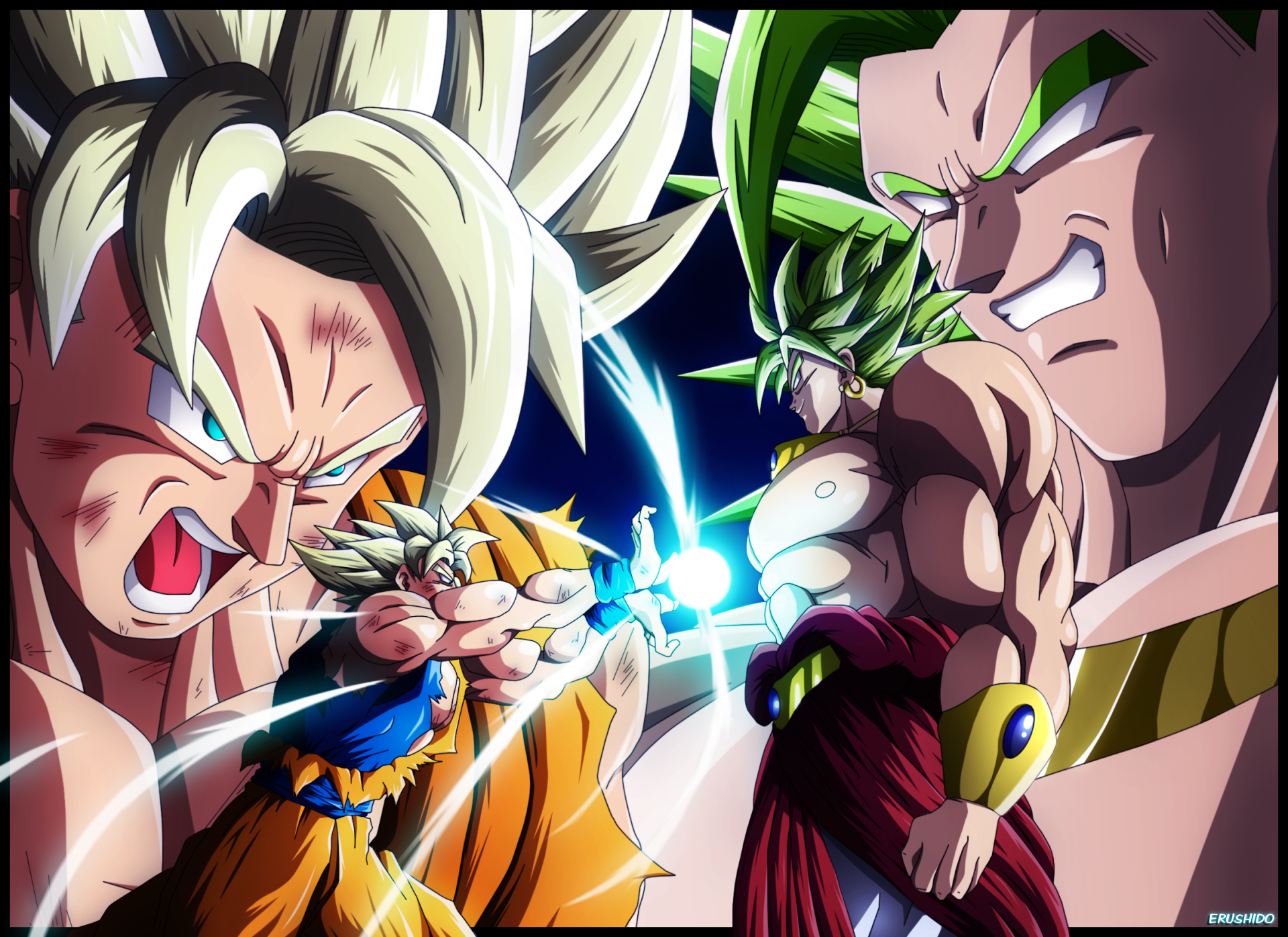 Dragon Ball Z Epic Clash HD Wallpaper: Ultimate Anime Showdown by ...