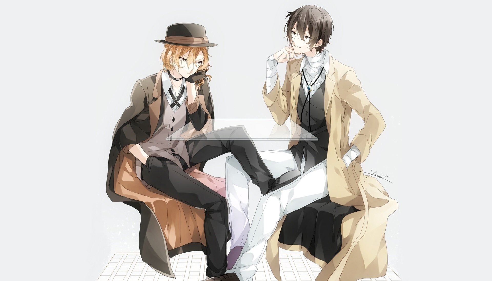 Download Chuuya Nakahara Osamu Dazai Anime Bungou Stray Dogs HD ...