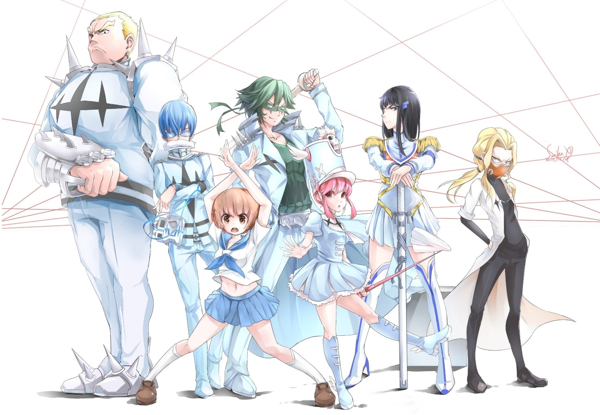 Download Nonon Jakuzure Mako Mankanshoku Satsuki Kiryūin Anime Kill La ...