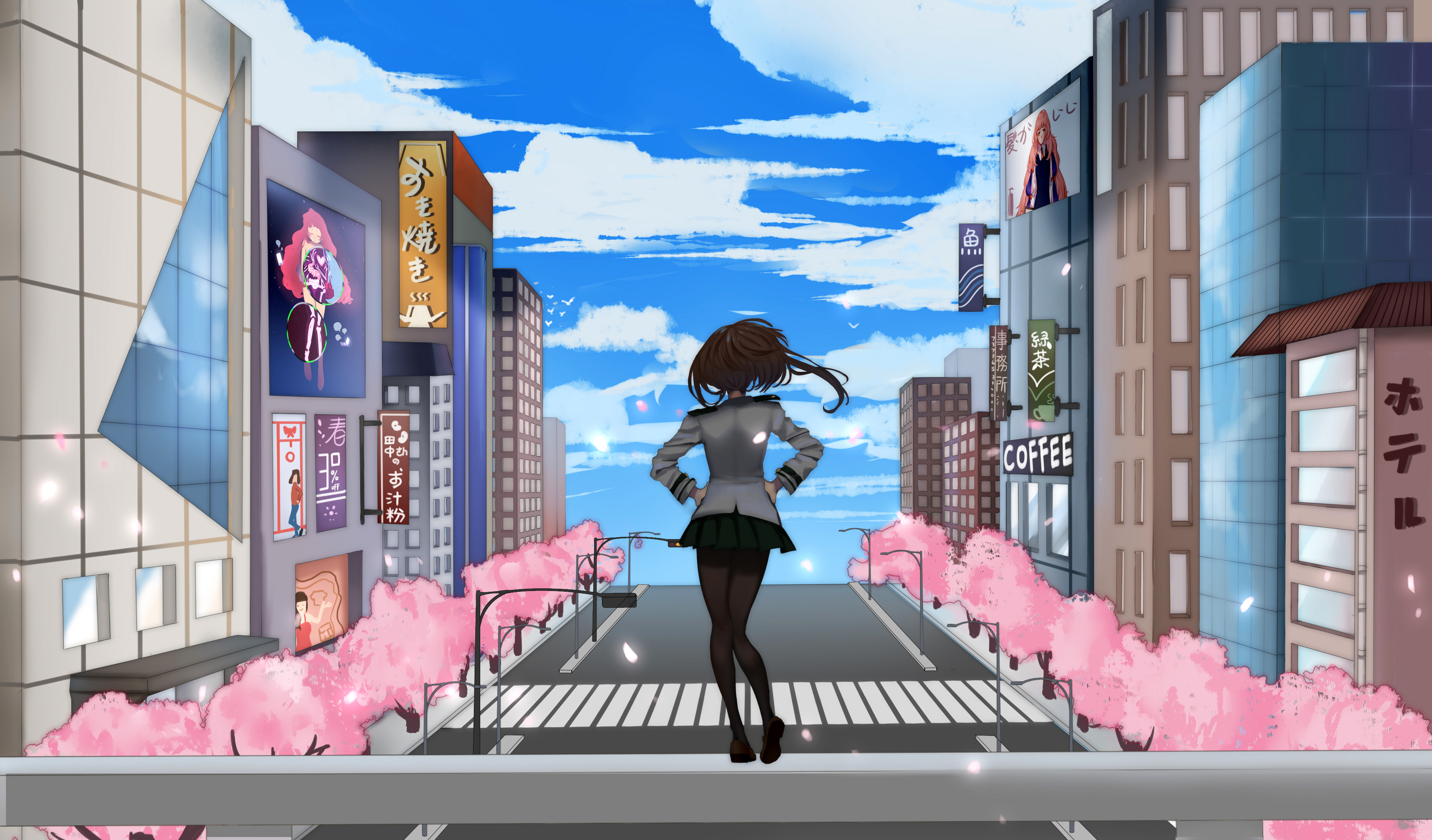 Download Ochaco Uraraka Anime My Hero Academia HD Wallpaper by 鹭汀