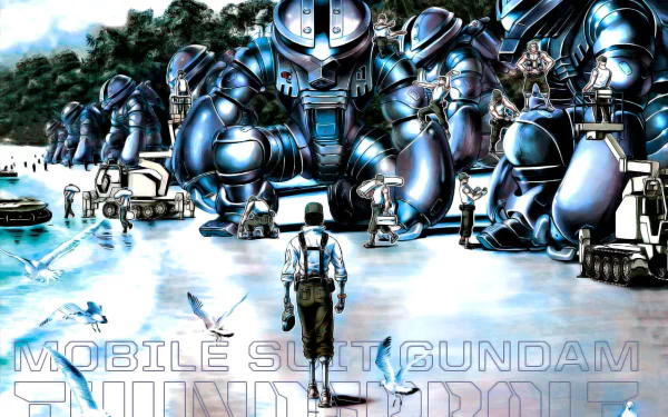 [10+] Mobile Suit Gundam Thunderbolt Wallpapers