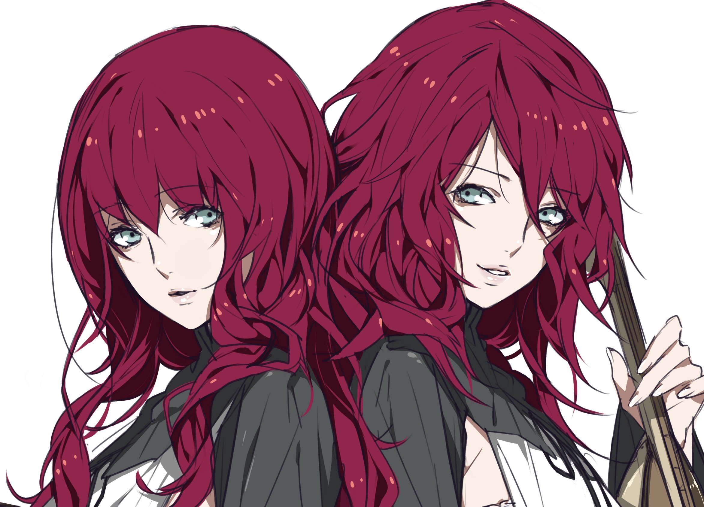 Devola & Popola HD Wallpaper – Stunning Nier Video Game Art