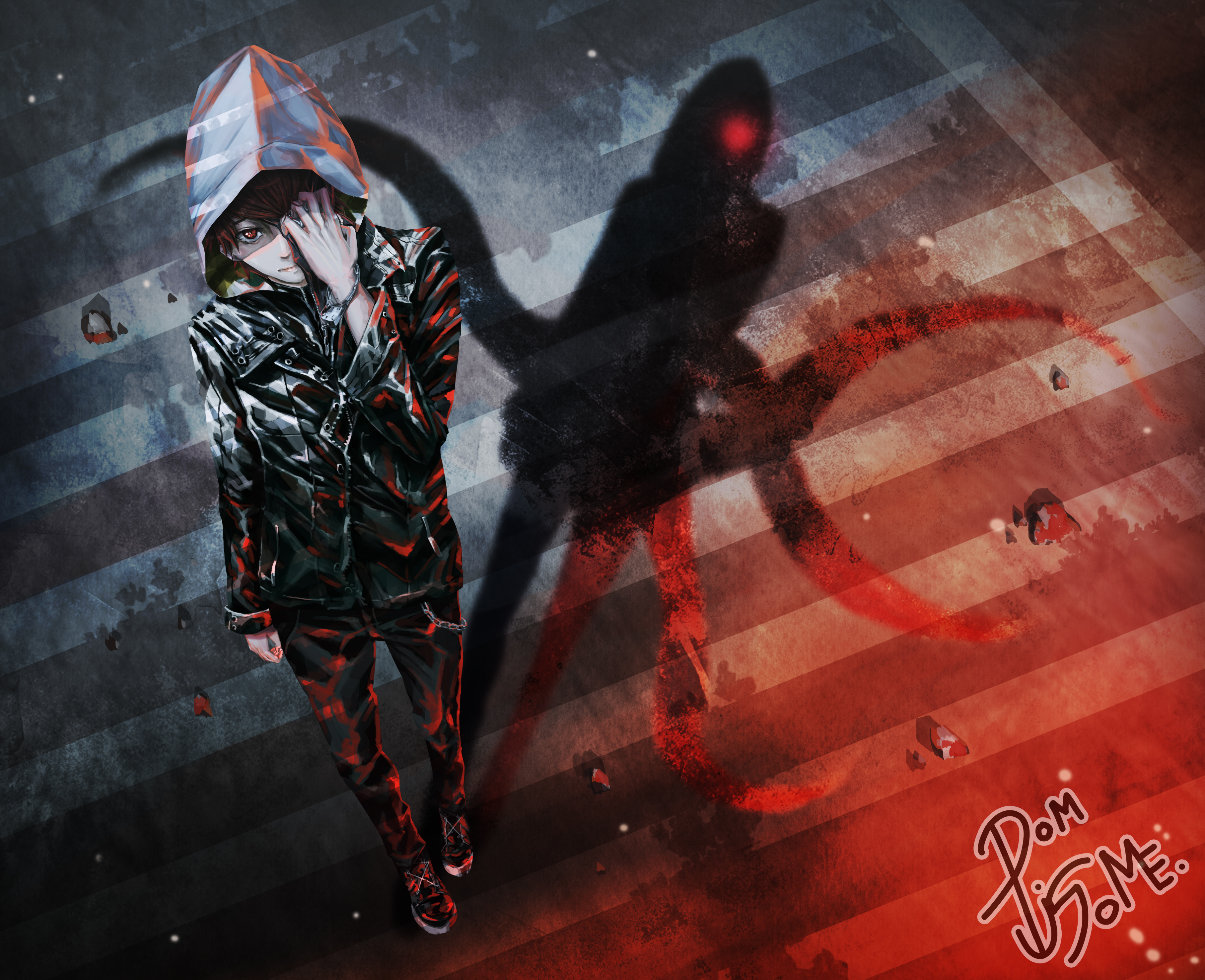 Ken Kaneki HD Wallpaper – Dark Anime Vibes from Tokyo Ghoul