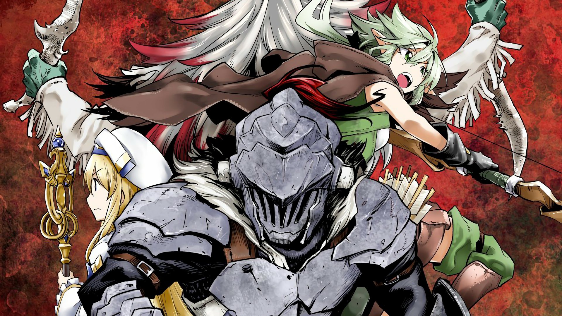Goblin Slayer Allies High Elf Archer And Sword Maiden 4K Anime