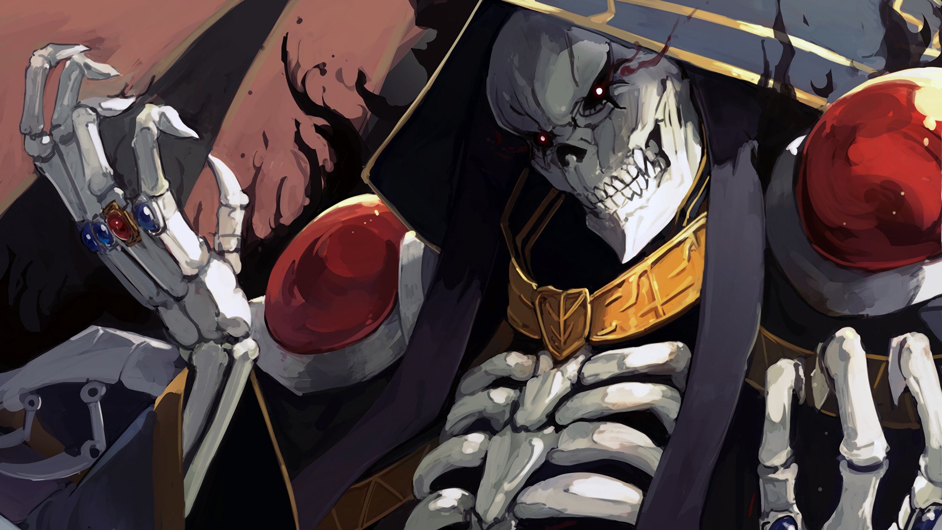 Overlord Ainz Ooal Gown HD Wallpaper