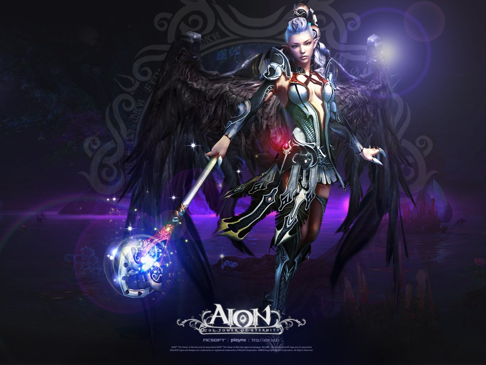 AION HD Wallpaper: Epic Video Game Fantasy Warrior