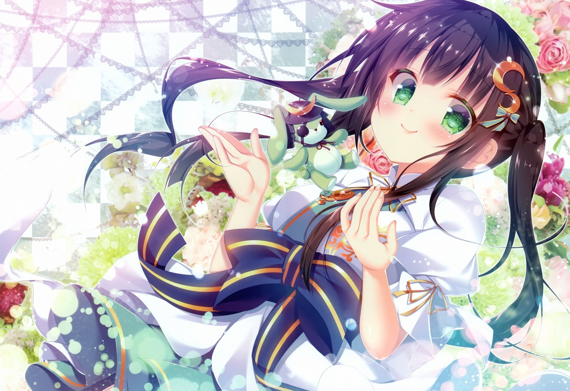 Download Chiya Ujimatsu Anime Is The Order A Rabbit 4k Ultra HD Wallpaper