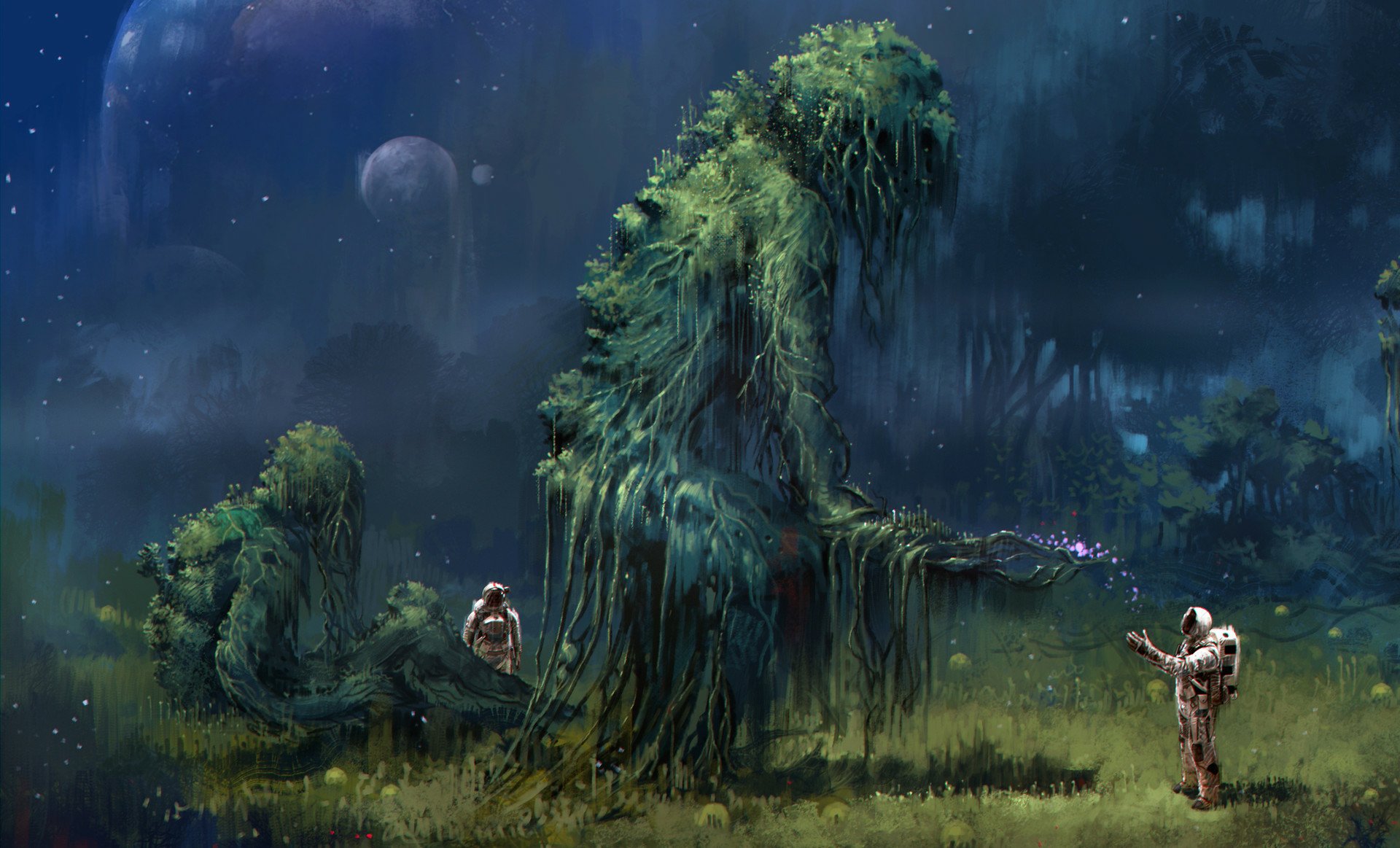 Download Astronaut Sci Fi Alien HD Wallpaper by ASHOK DASS