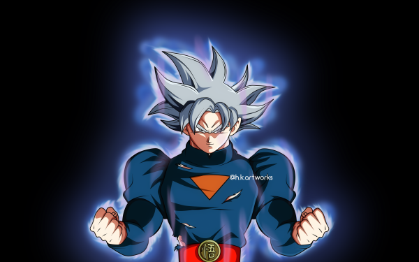 Goku Grand Master UI 4k Ultra HD Wallpaper | Background Image | 7632x4285