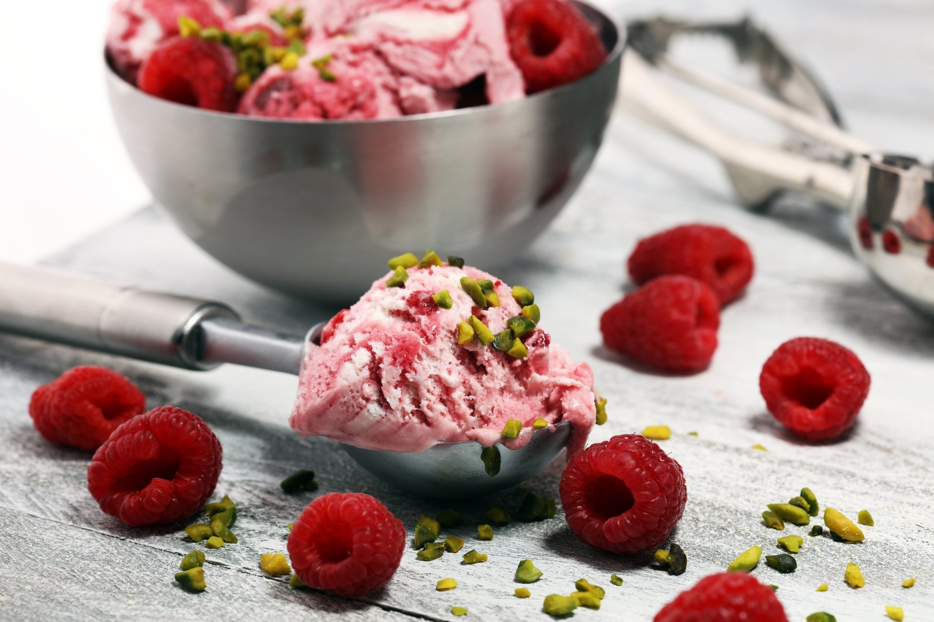 Download Raspberry Berry Fruit Still Life Food Ice Cream 8k Ultra HD ...