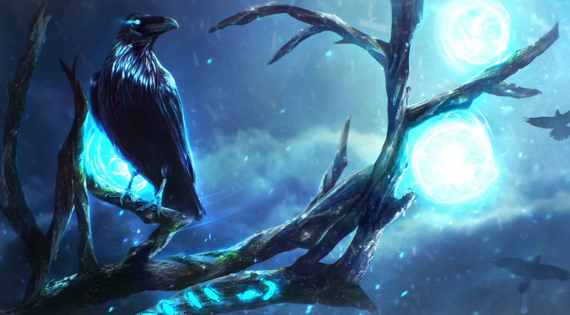 Download Crow Video Game Guild Wars 2 HD Wallpaper by MagicnaAnavi